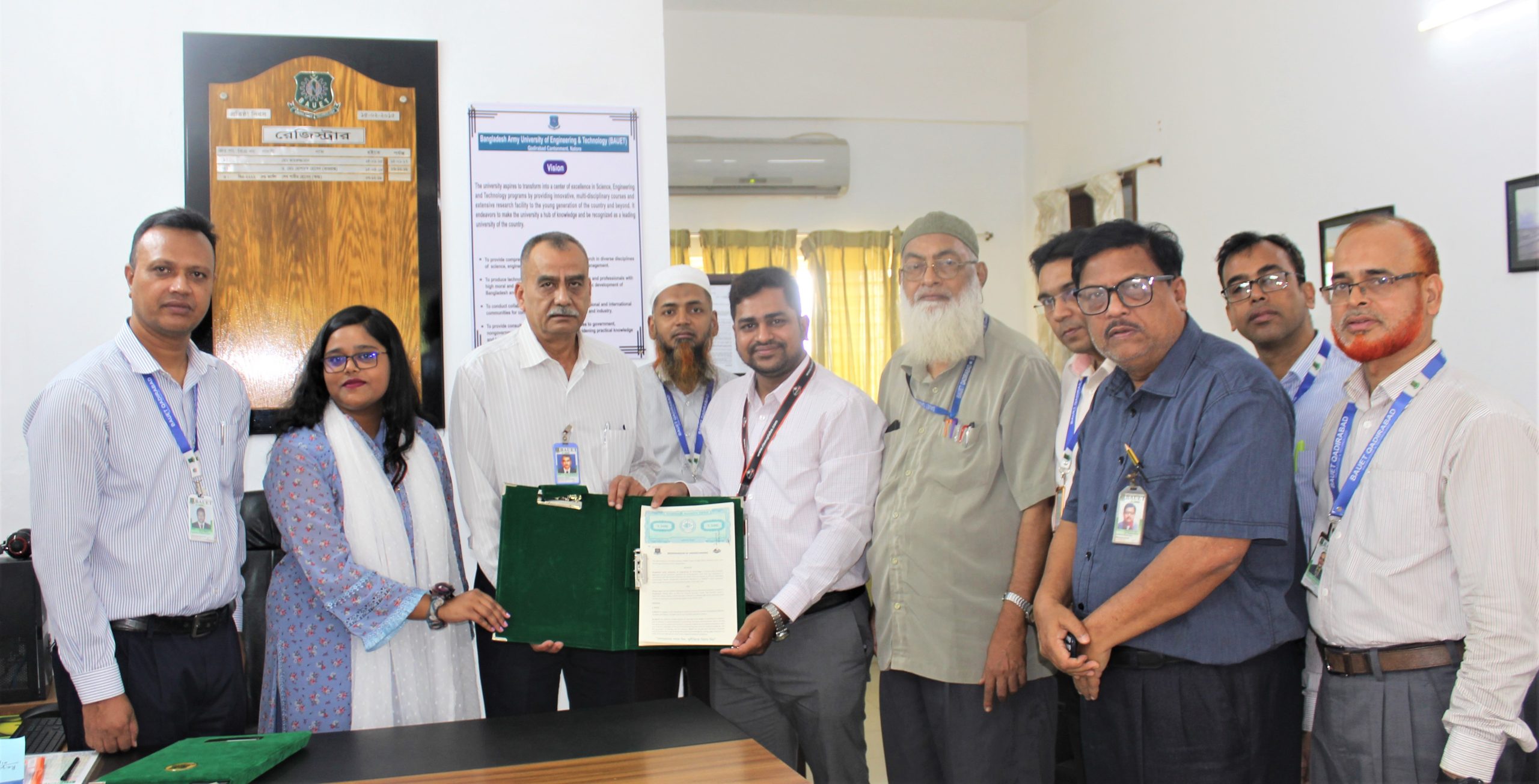 MOU signing between CSE Department and RISEUP Lab - Department of Computer Science and ...