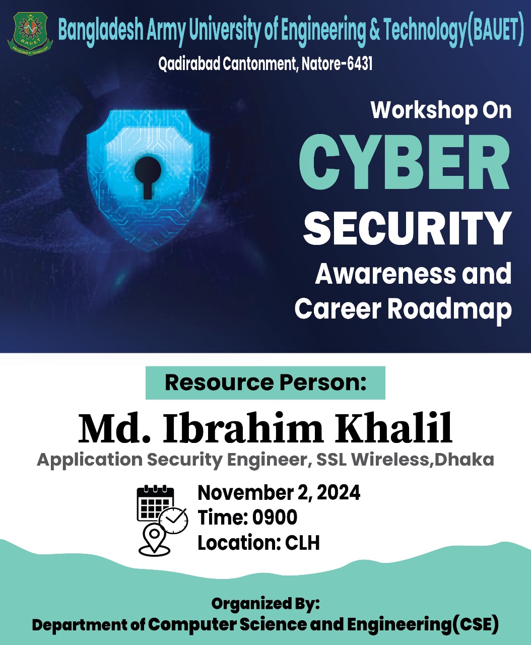 WorkShop on Cyber Security Awareness and Career Roadmap - Department of ...